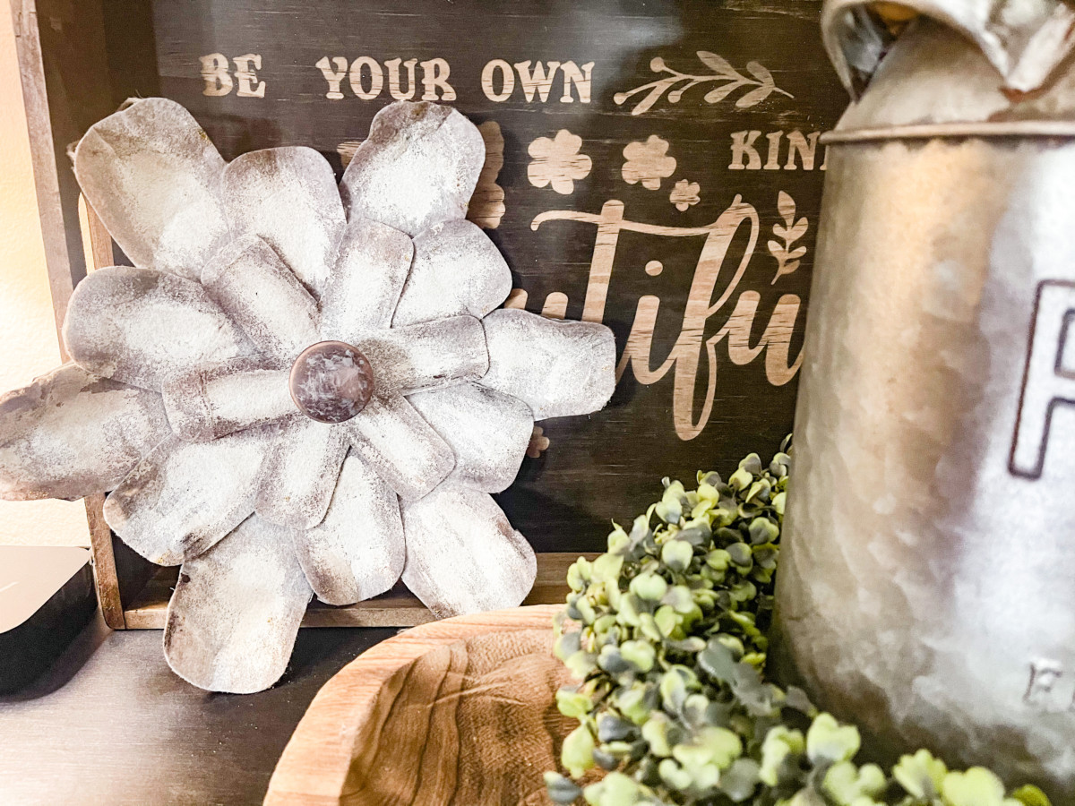 Dollar Tree Rustic Flower - Create Make Decorate with Nikki