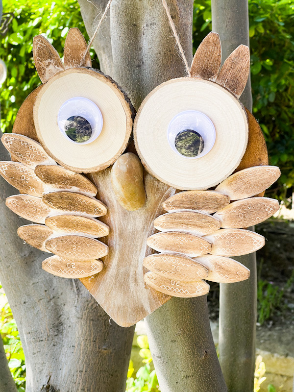 Wood Owl Sign - Create Make Decorate with Nikki