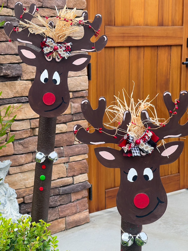 Diy Pool Noodle Reindeer - Create Make Decorate with Nikki