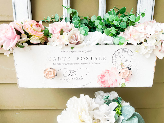 Upcycled Window Planter Box - Create Make Decorate with Nikki