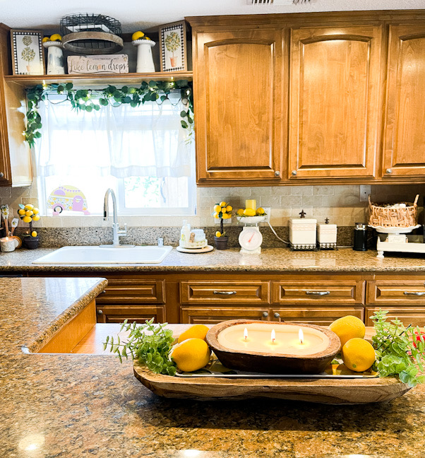 Lemon Inspired Summer Kitchen - Create Make Decorate with Nikki
