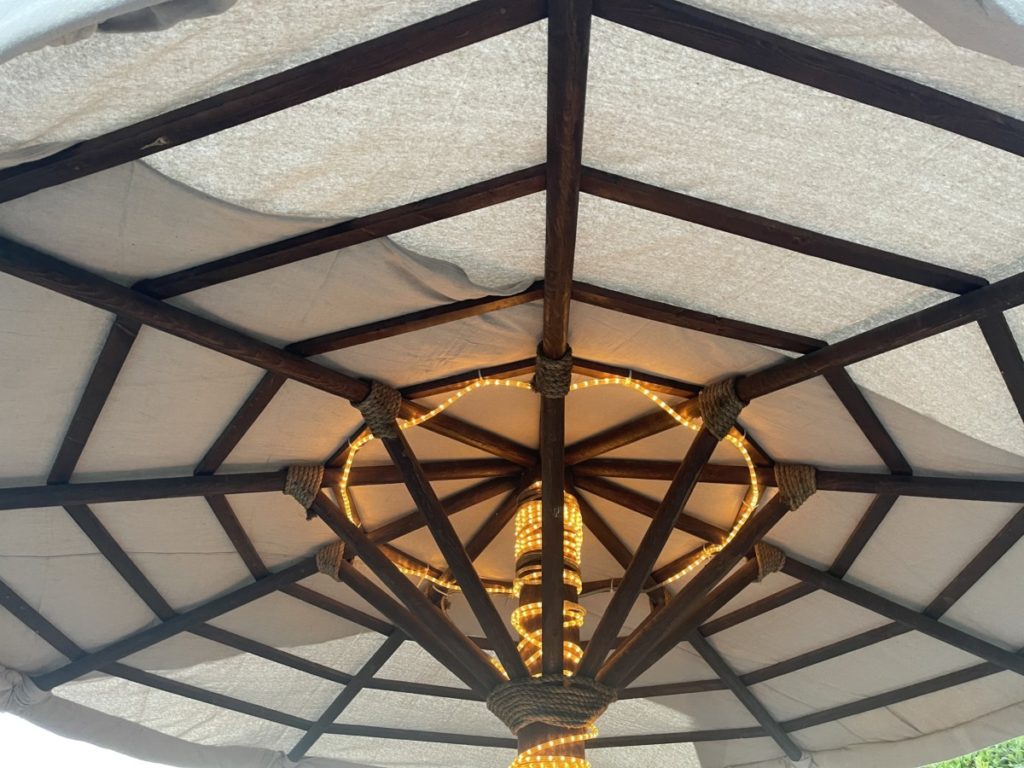 Diy Palapa Patio Umbrella Cover - Create Make Decorate with Nikki