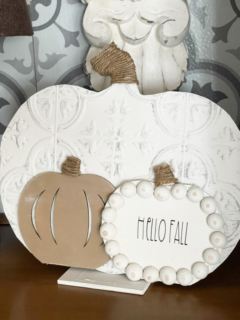 Diy Dollar Tree Pumpkin Decor - Create Make Decorate with Nikki