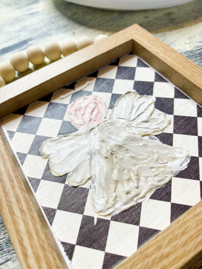Diy Textured Angel Painting - Create Make Decorate with Nikki