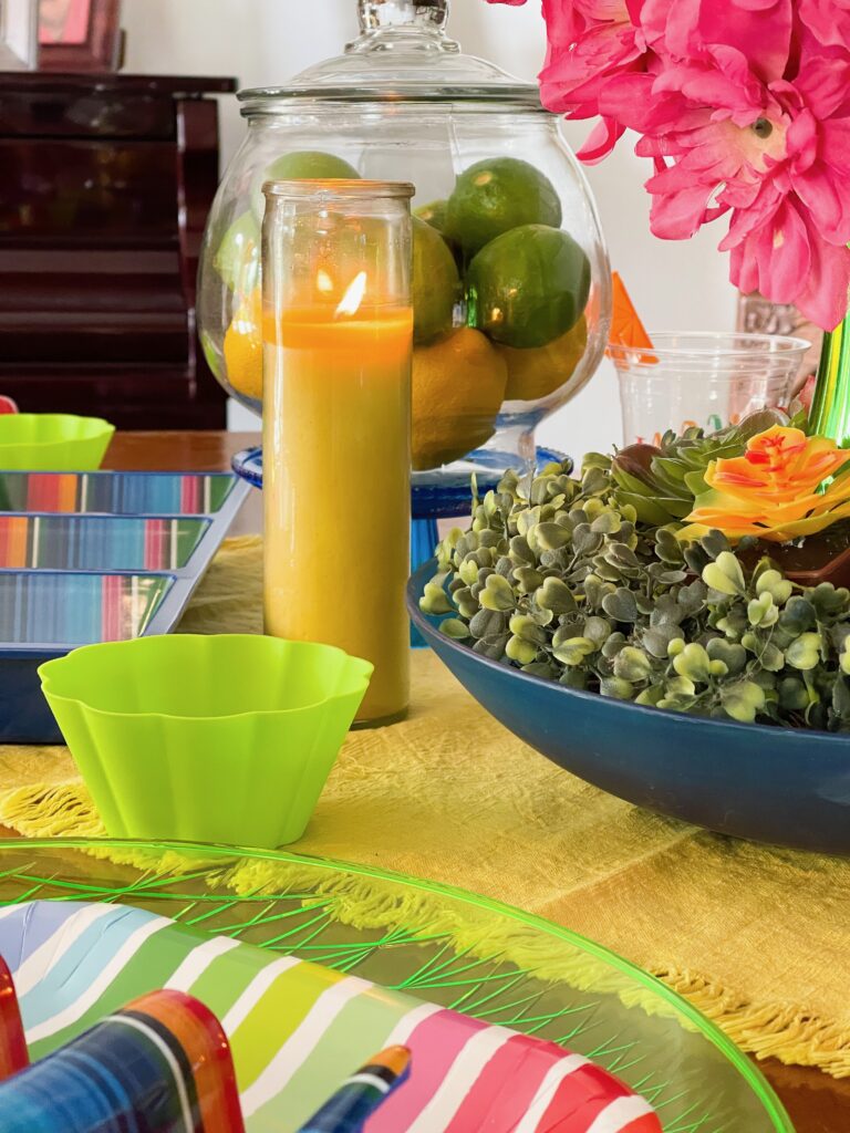 Fiesta Tablescape - Create Make Decorate with Nikki