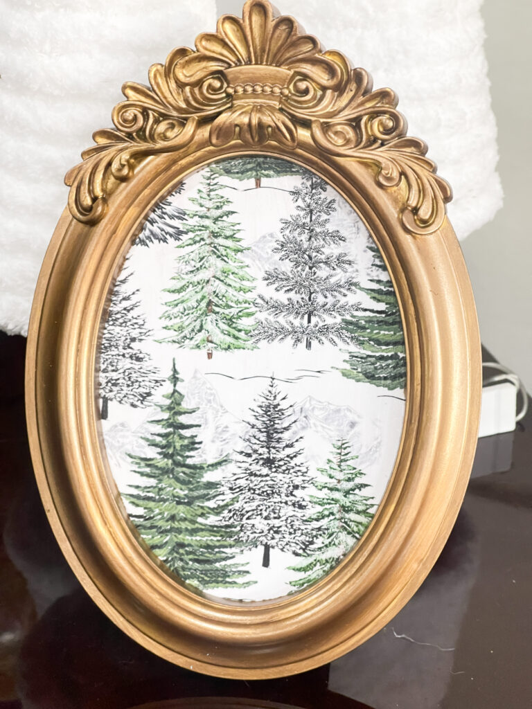 Upcycle a Dollar Tree Frame into Stunning Holiday Decor - Create Make ...