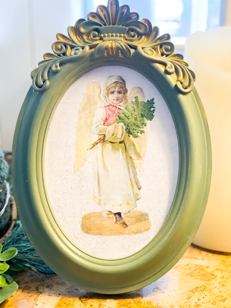 Upcycle a Dollar Tree Frame into Stunning Holiday Decor - Create Make ...